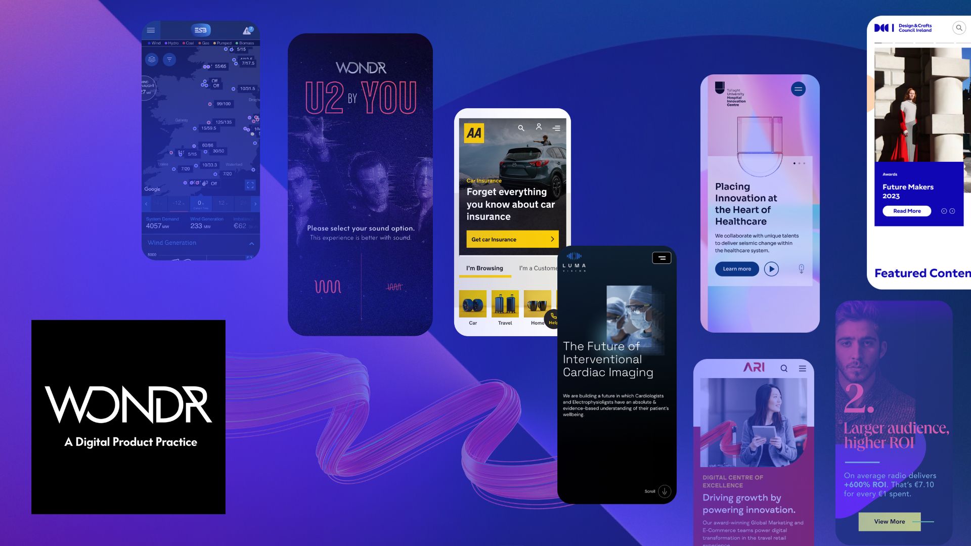 Best Brand Award Sponsors - WONDR - A Digital Product Practice